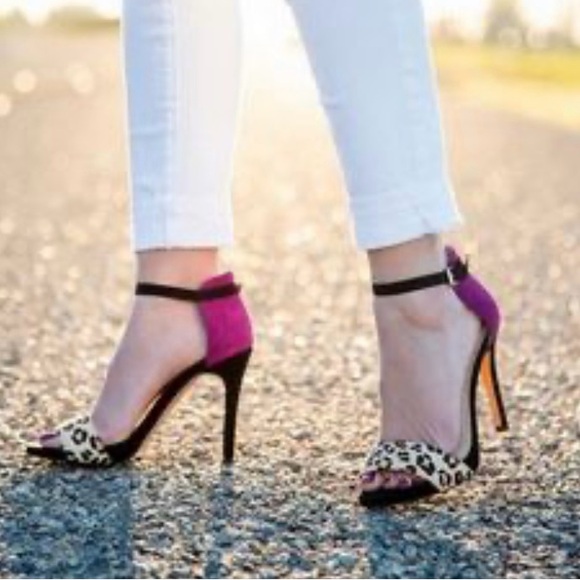 Shoes | Sole Society Leopard So Sheila Leopard Heels Size 75 | Poshmark